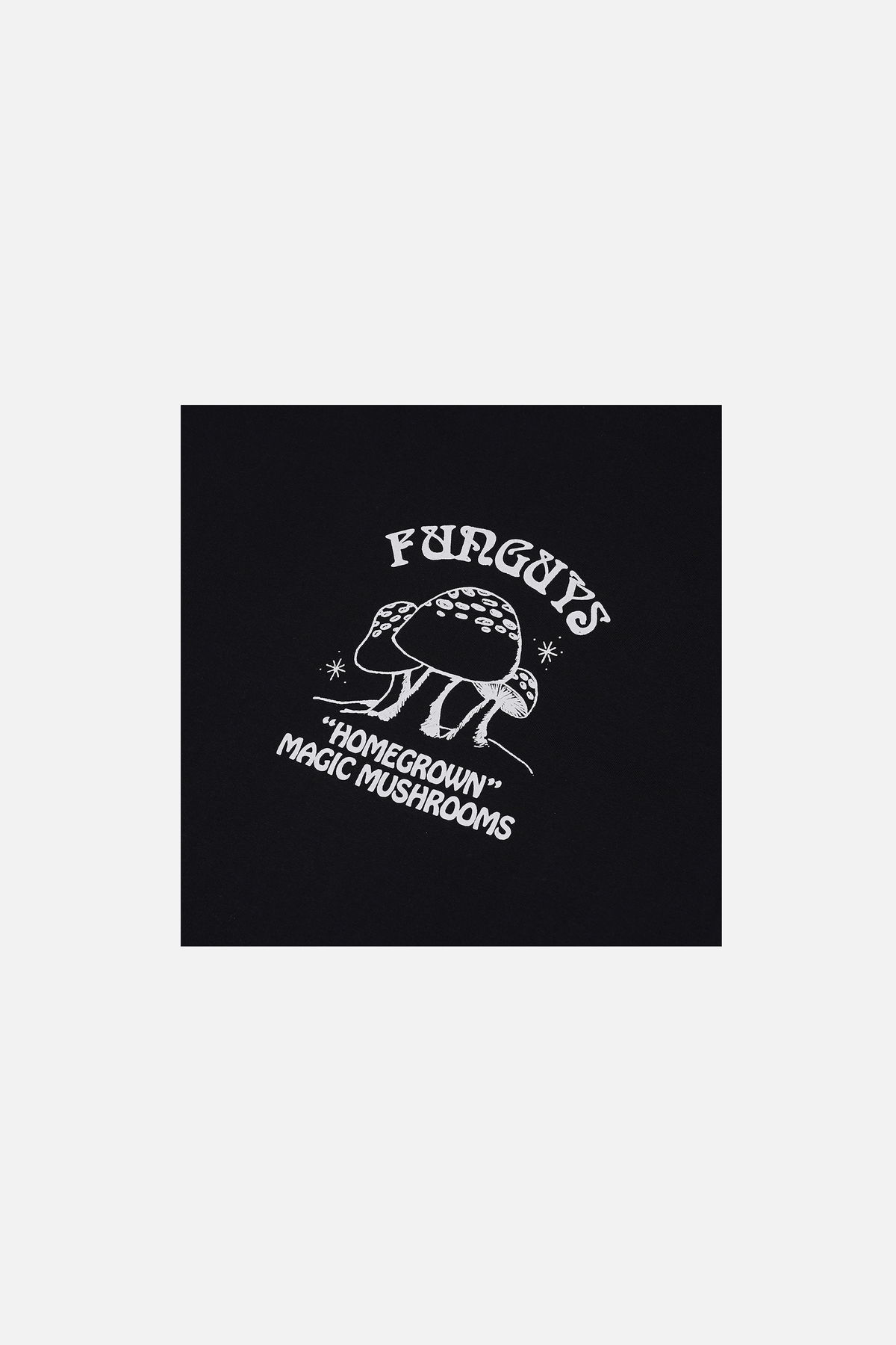 SHAKES — X HOMEGROWN SNOOPY TEE - BLACK